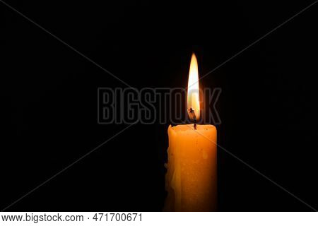 One Light Candle Image & Photo (Free Trial) | Bigstock