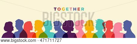 Together Colorful Vector & Photo (Free Trial) | Bigstock