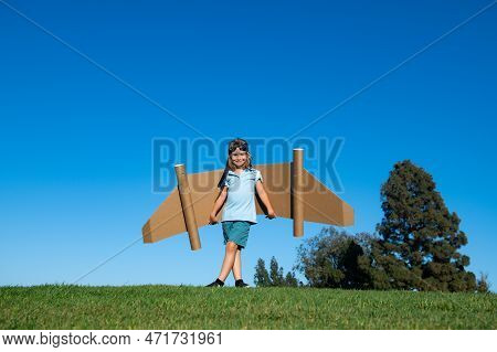 Boy Child Wings Sky Image & Photo (Free Trial) | Bigstock