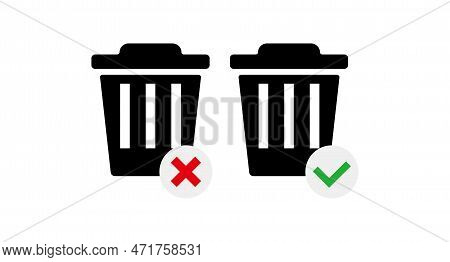 Trash Trash Cross Vector & Photo (Free Trial) | Bigstock
