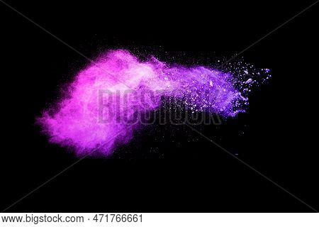 Purple Color Powder Image & Photo (Free Trial) | Bigstock