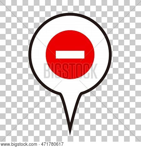 Stop Mark Icon Speech Vector & Photo (Free Trial) | Bigstock