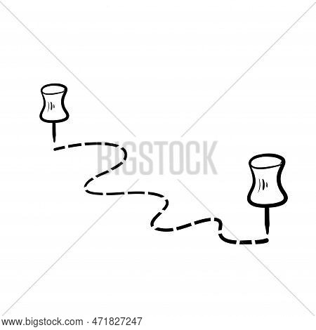 Hand Drawn Map Vector & Photo (Free Trial) | Bigstock