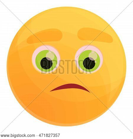 Pensive Emoticon Icon Image & Photo (Free Trial) | Bigstock