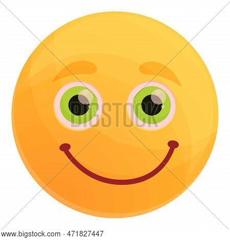 Friendly Emoticon Icon Image & Photo (Free Trial) | Bigstock