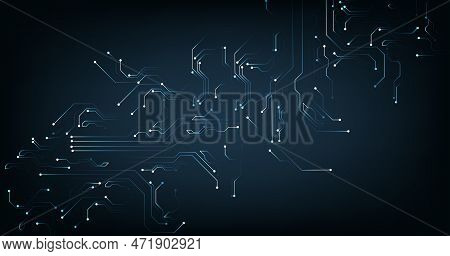 Gradient Circuit Vector & Photo (Free Trial) | Bigstock