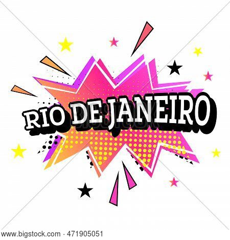 Rio De Janeiro Comic Vector & Photo (Free Trial) | Bigstock