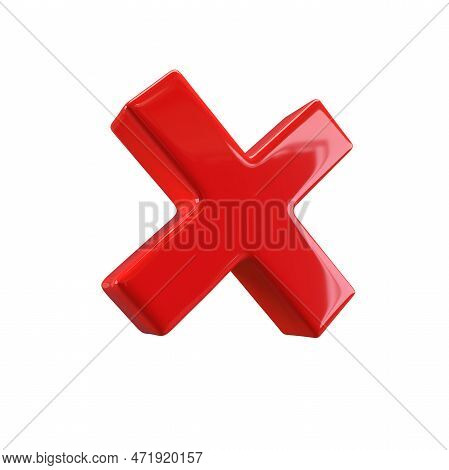 Red Rejection Icon Image & Photo (Free Trial) | Bigstock