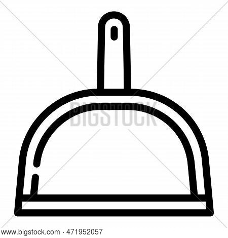 Dust Pan Icon. Outline Image & Photo (Free Trial) | Bigstock