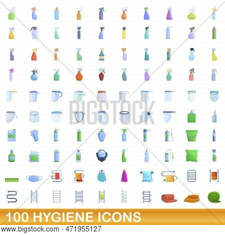 100 Hygiene Icons Set Image & Photo (Free Trial) | Bigstock