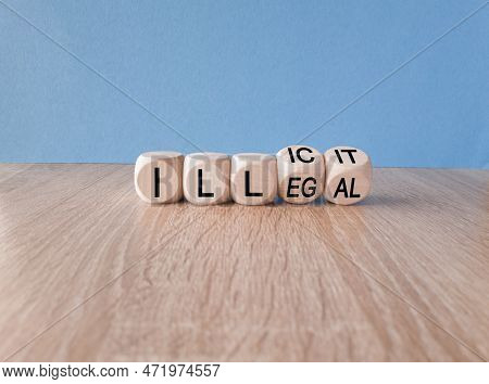 Illegal Illicit Symbol Image & Photo (Free Trial) | Bigstock