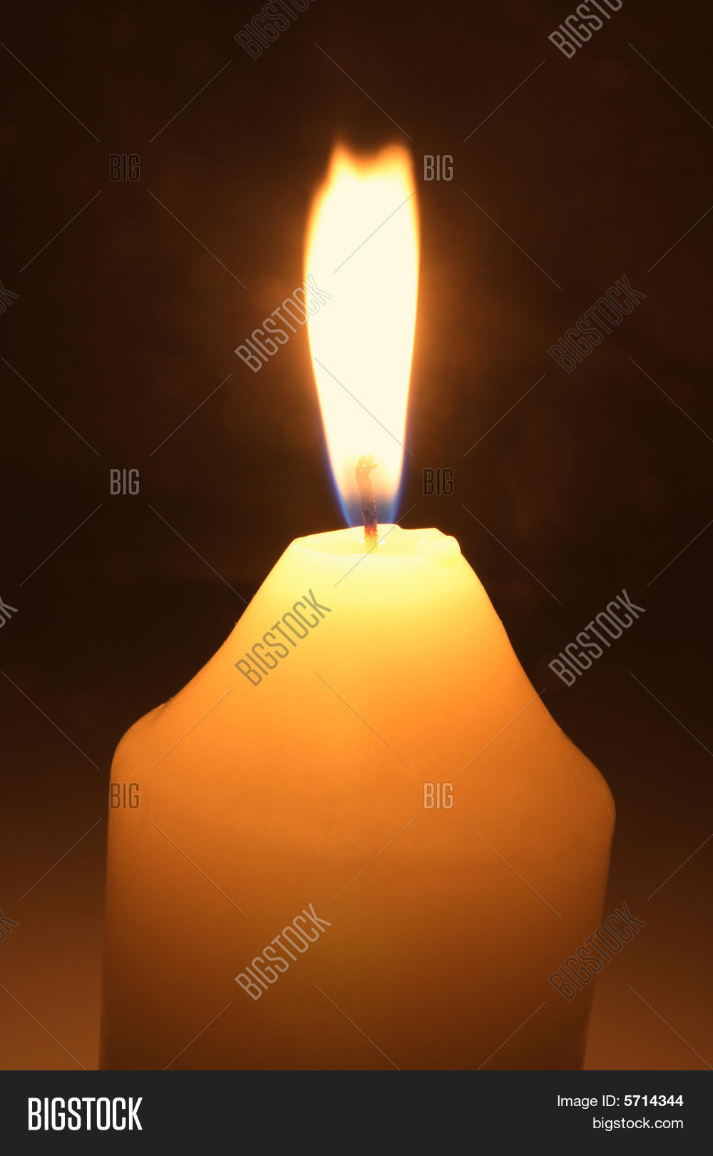 Lighted Candle Image & Photo (Free Trial) | Bigstock