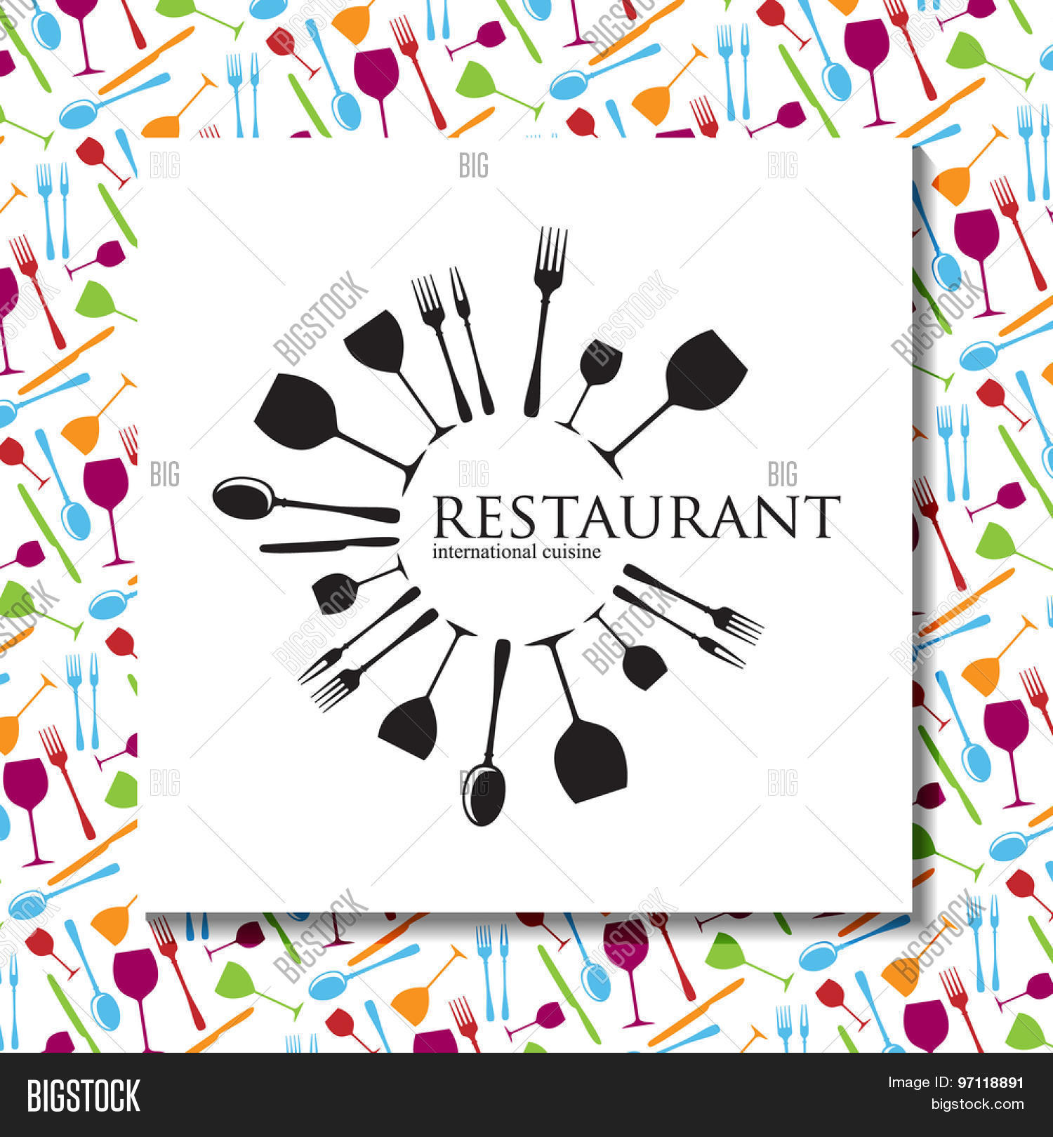 Restaurant - Logo Vector & Photo (Free Trial) | Bigstock