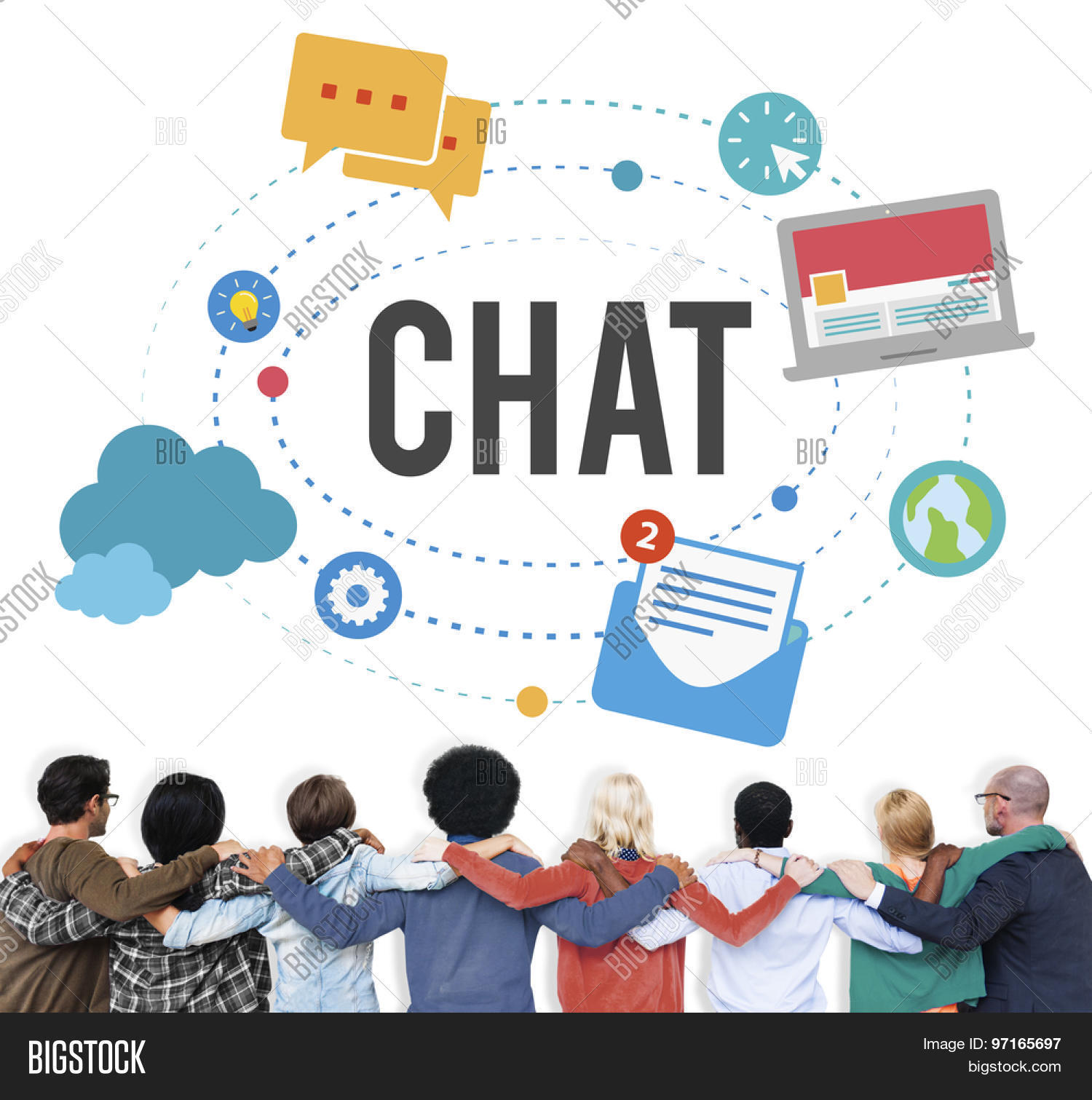 Chat Chatting Online Image & Photo (Free Trial) | Bigstock