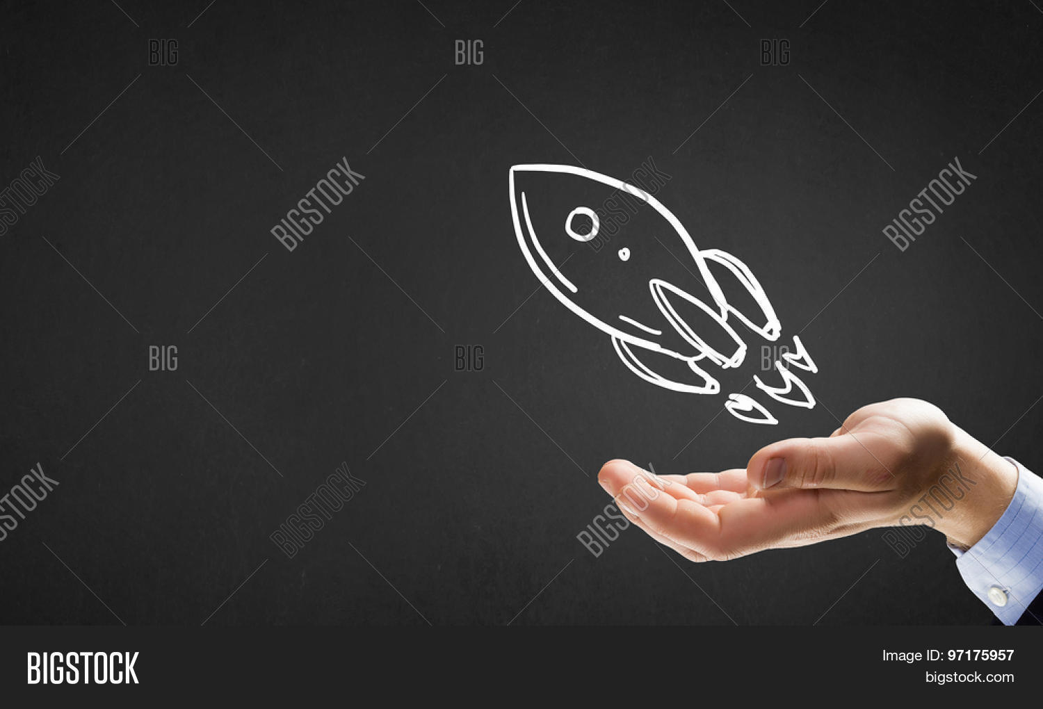 Huma Hand Showing Palm Image & Photo (Free Trial) | Bigstock