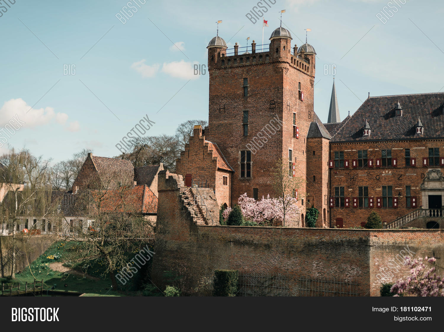Ancient Dutch Castle Image & Photo (Free Trial) | Bigstock