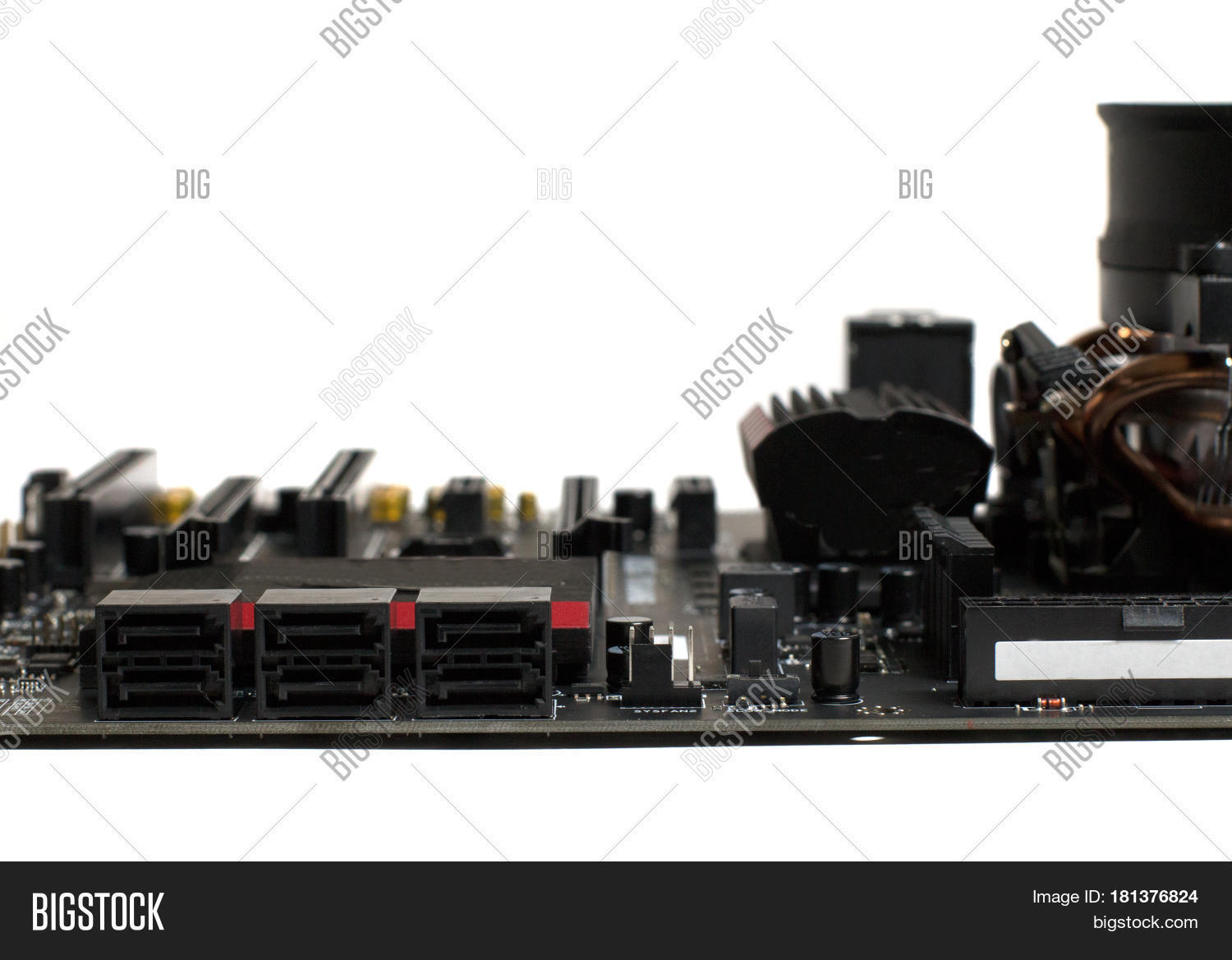 Motherboard Side View Image & Photo (Free Trial) | Bigstock