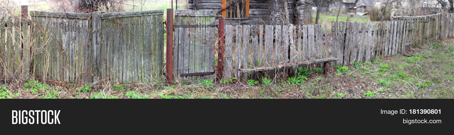 Decrepit Wooden Fence Image & Photo (Free Trial) | Bigstock