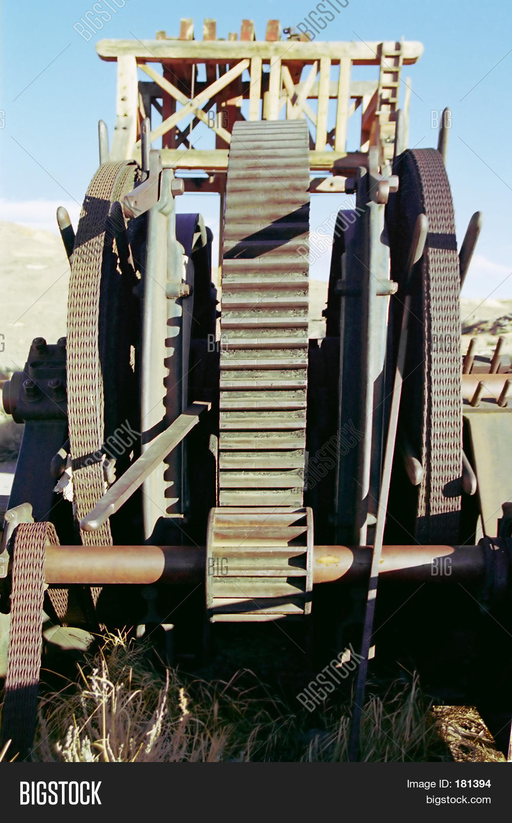 Old Mining Equipment Image & Photo (Free Trial) | Bigstock