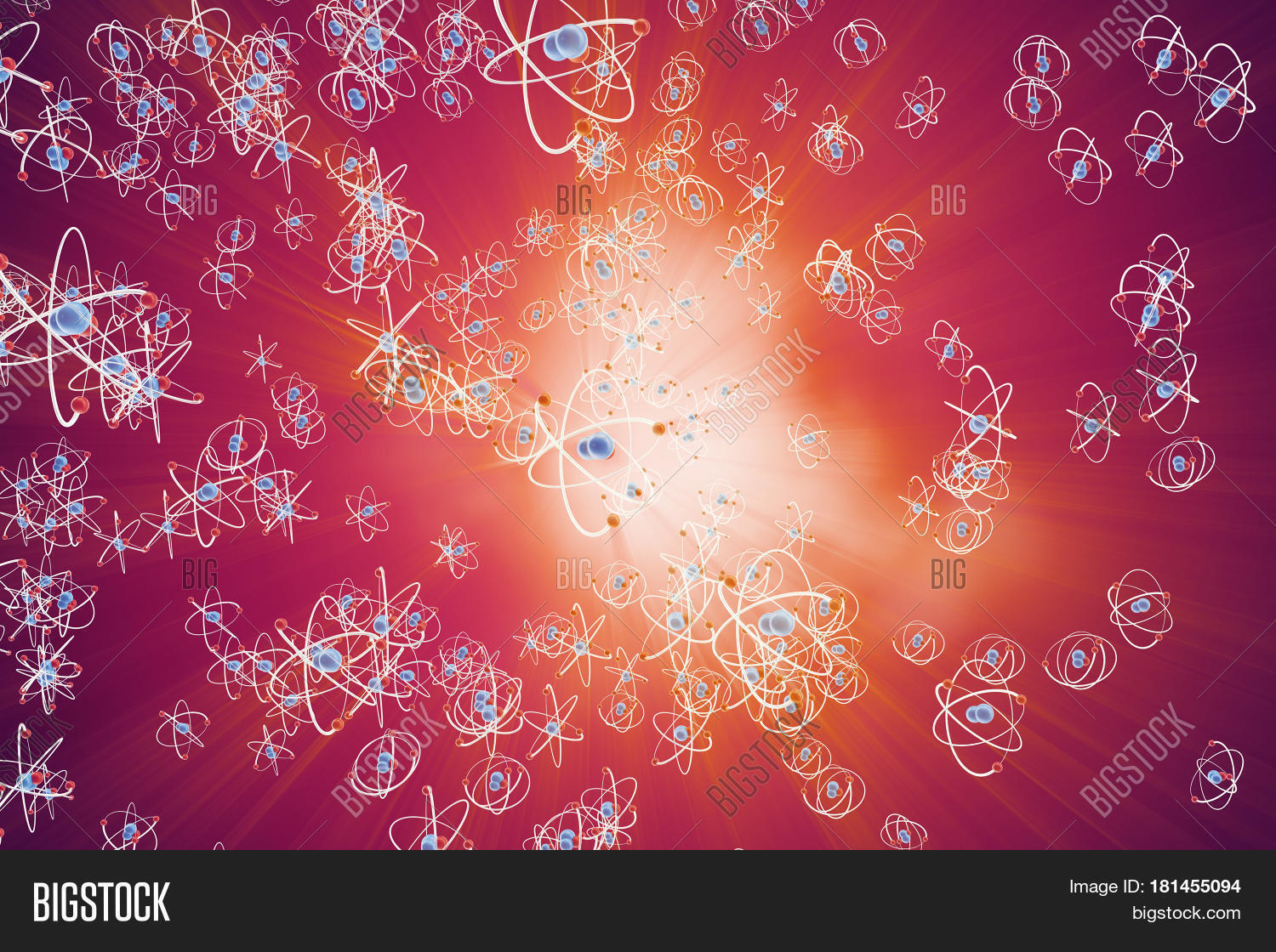 Abstract Atom Image & Photo (Free Trial) | Bigstock