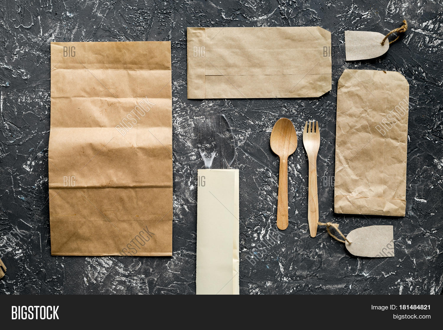Take Away Set Paper Image & Photo (Free Trial) | Bigstock