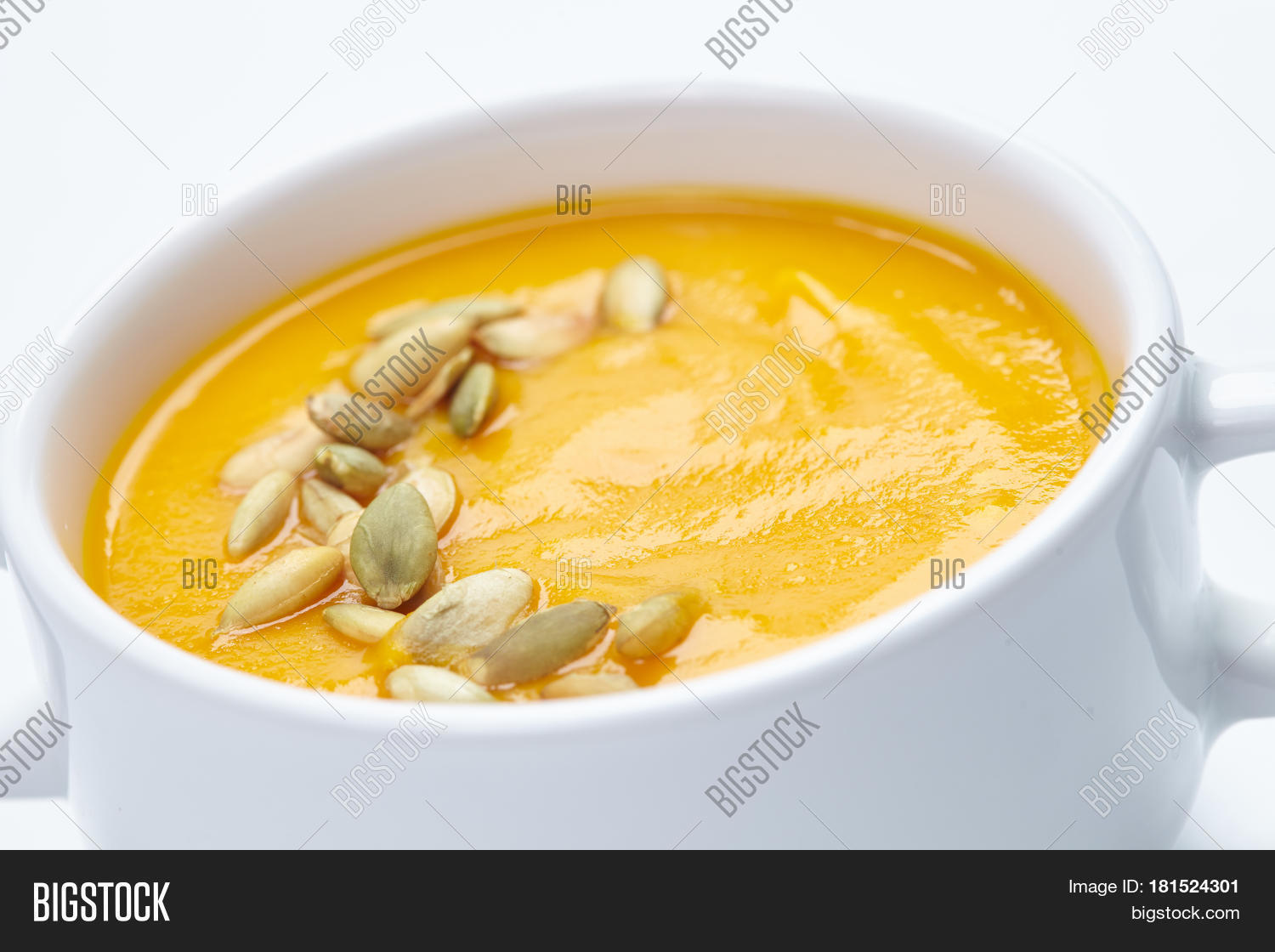 Pumpkin Cream Soup Image & Photo (Free Trial) | Bigstock