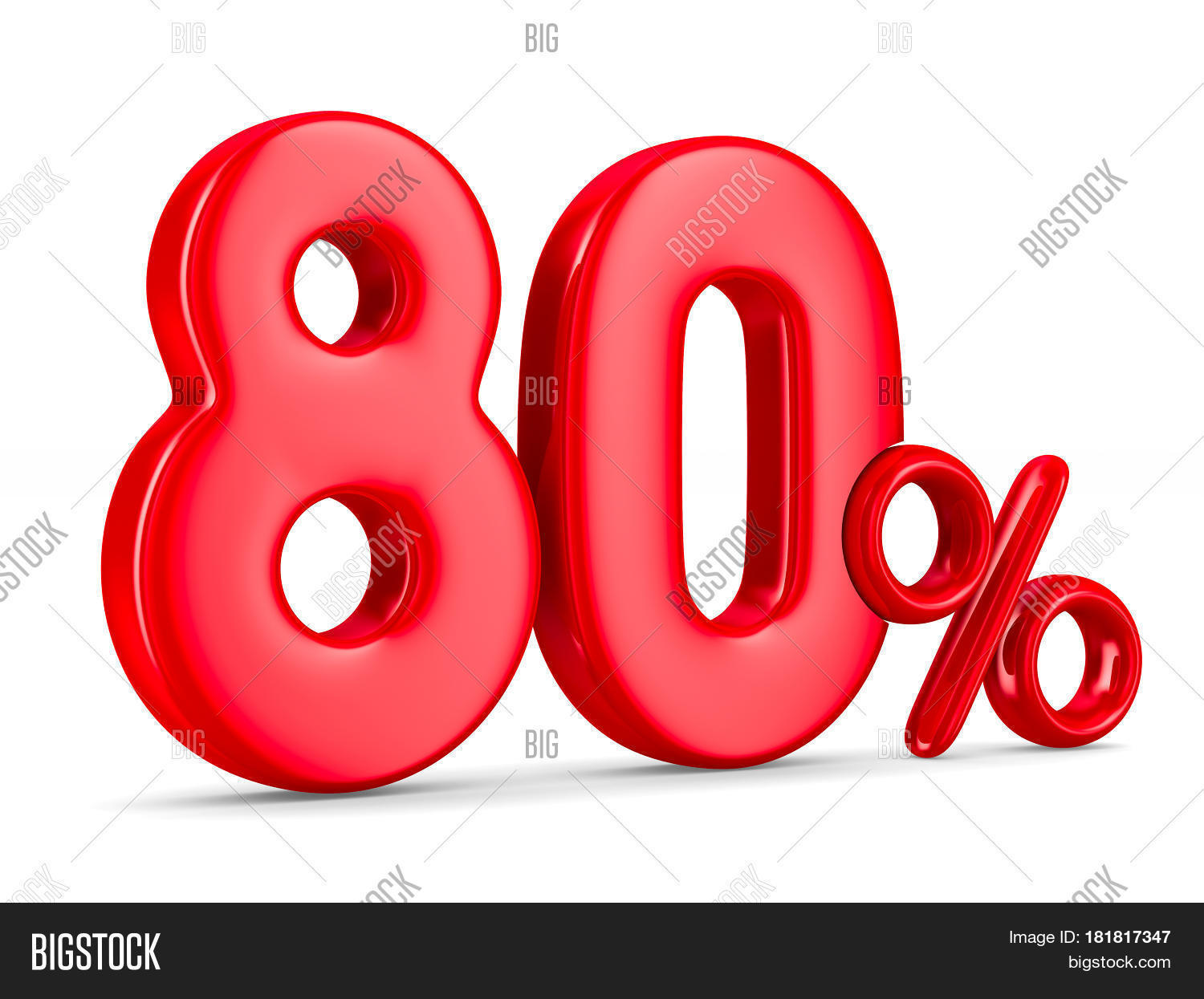 Eighty Percent On Image & Photo (Free Trial) | Bigstock