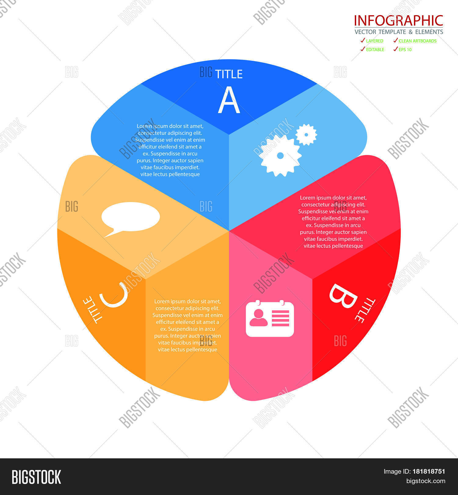 Vector Circle Arrows Vector & Photo (Free Trial) | Bigstock