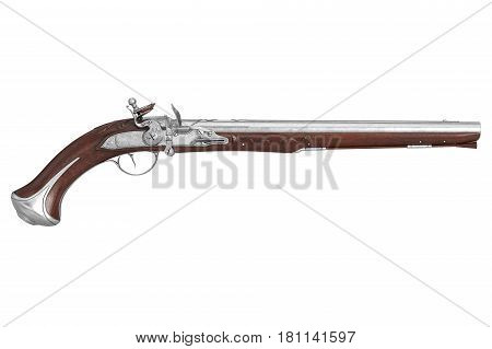Pistol Gun Dueling Old Image & Photo (Free Trial) | Bigstock