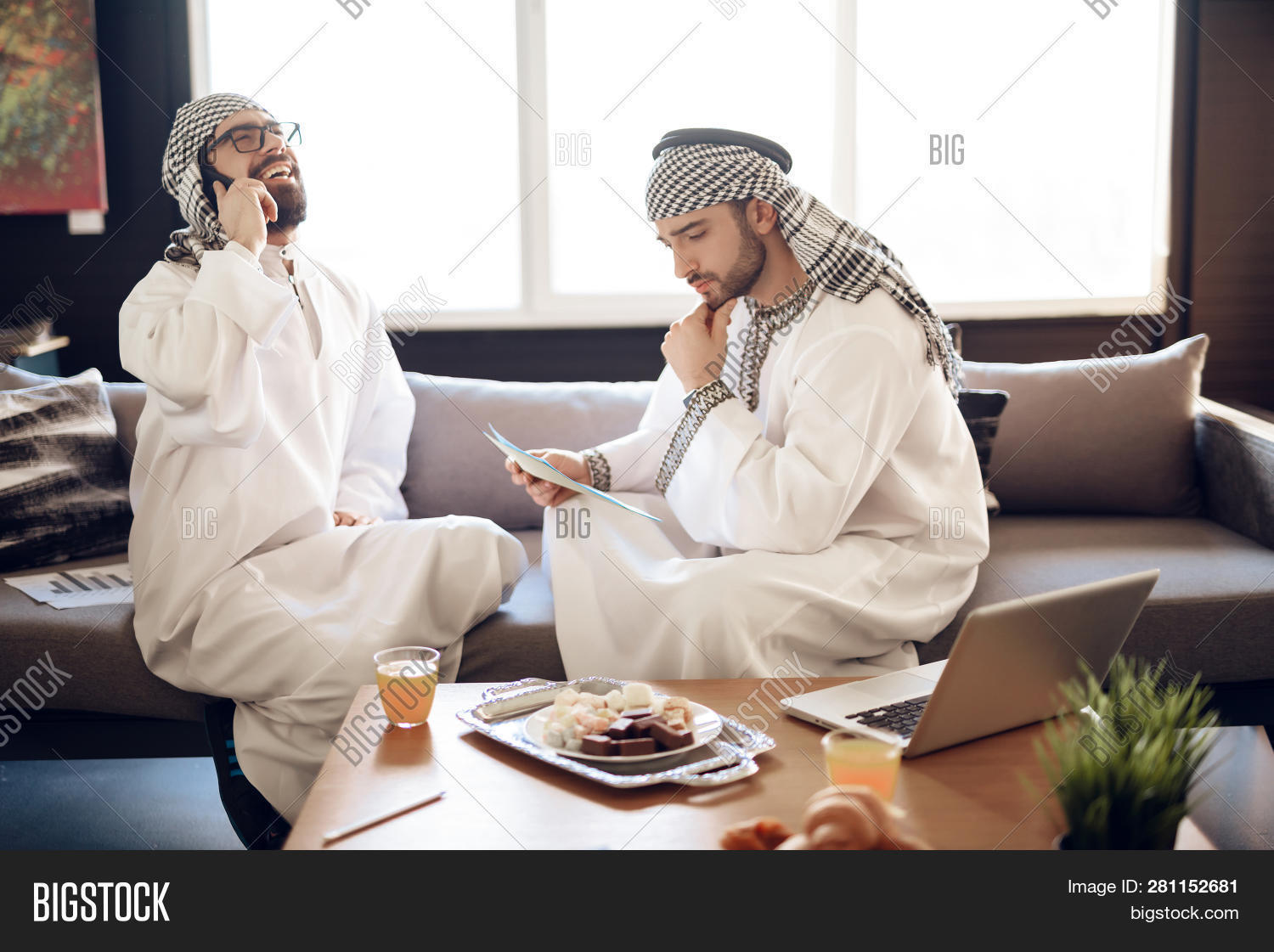 Two Arab Businessmen Image & Photo (Free Trial) | Bigstock