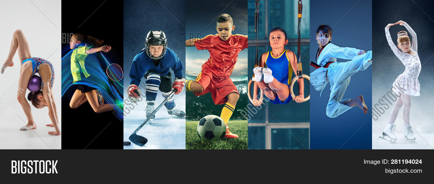 Attack. Sport Collage Image & Photo (Free Trial) | Bigstock