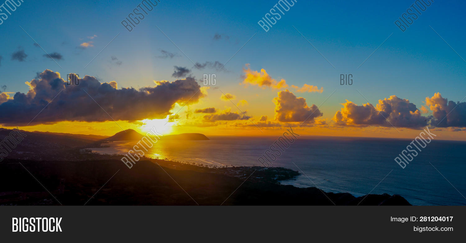 Sun Rising Over Hawaii Image & Photo (Free Trial) | Bigstock