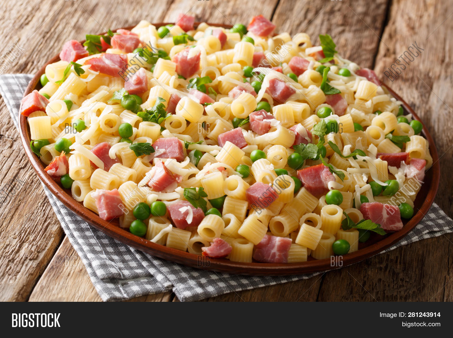 Portion Ditalini Pasta Image & Photo (Free Trial) | Bigstock