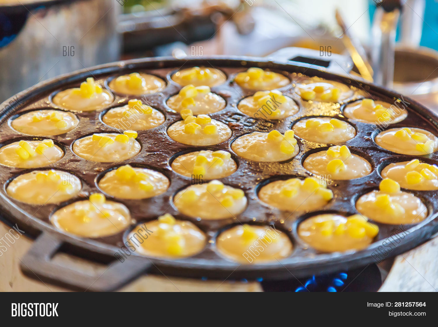 Khanom Khrok (coconut Image & Photo (Free Trial) | Bigstock