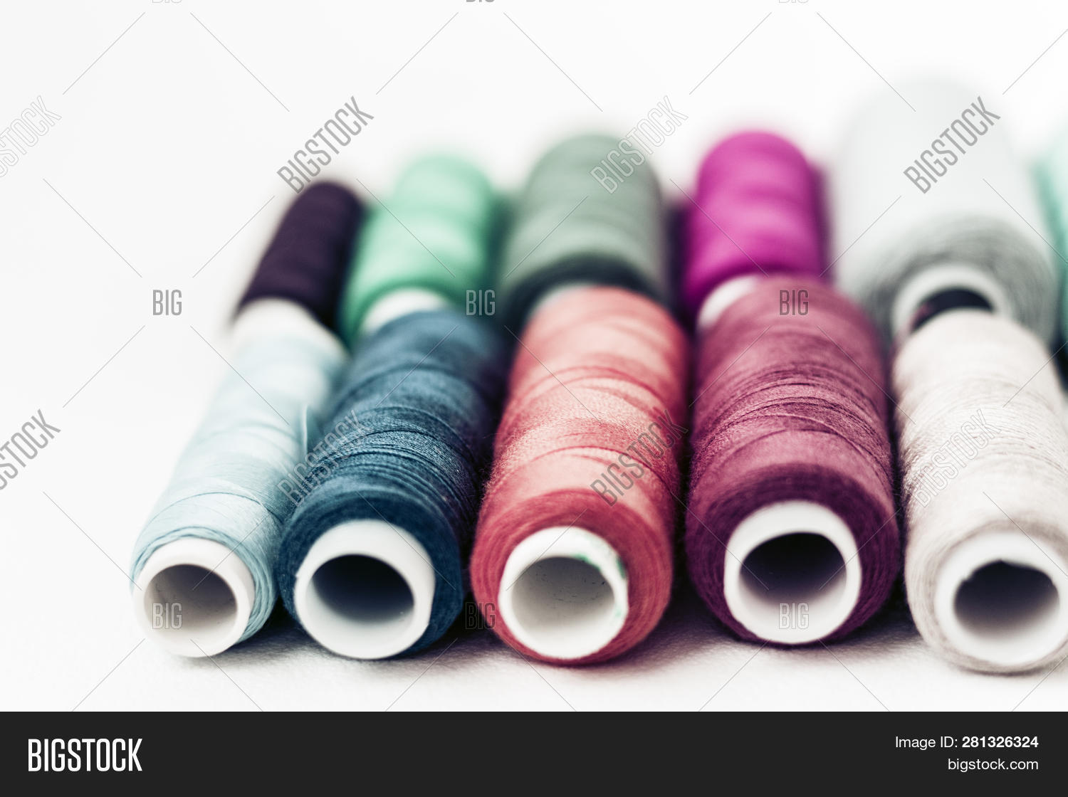 Colored Sewing Thread Image & Photo (Free Trial) | Bigstock