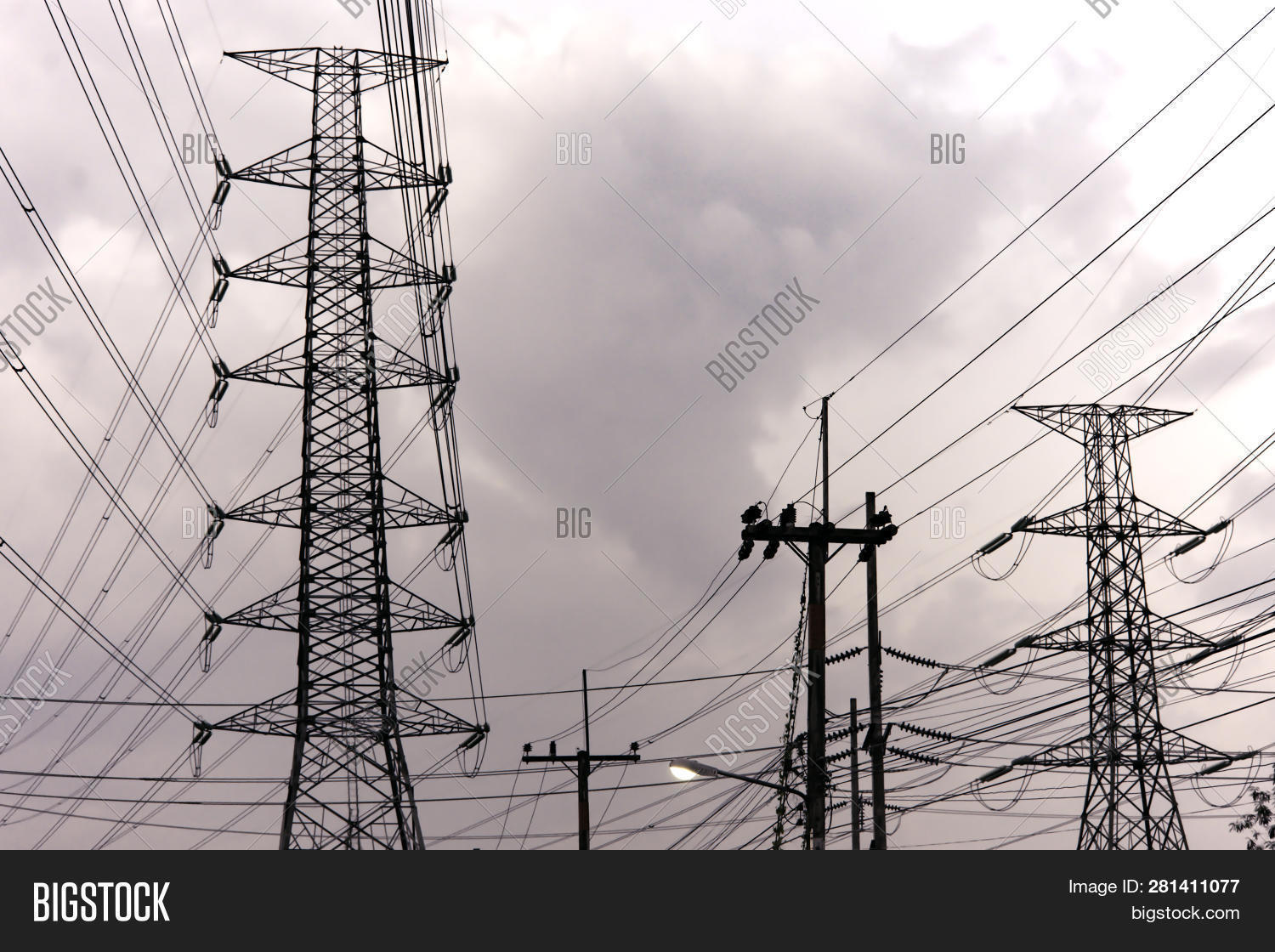 Electricity Pole Image & Photo (Free Trial) | Bigstock