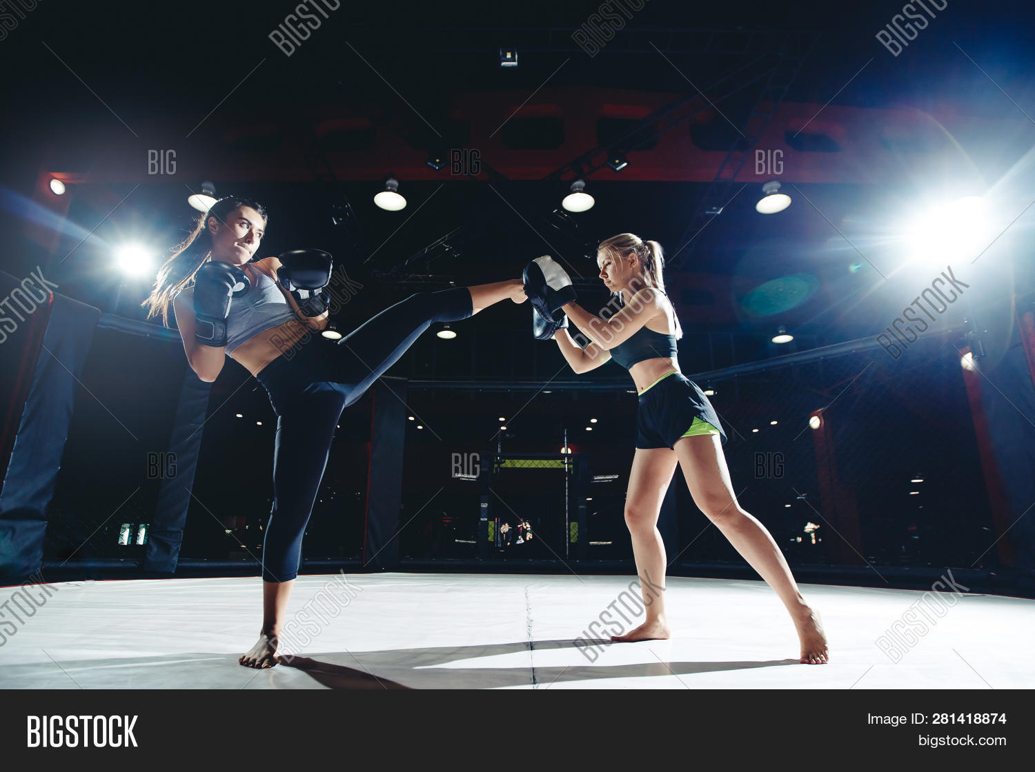 Kick Kickboxing Mma, Image & Photo (Free Trial) | Bigstock