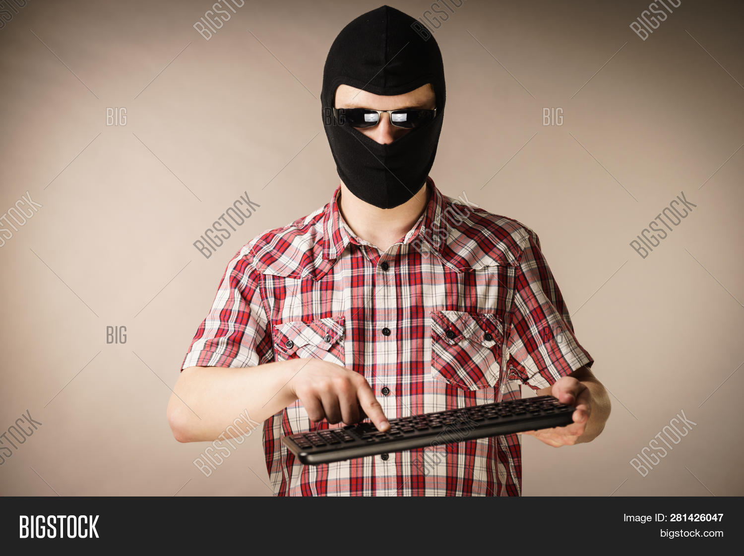 Crazy Hacker Man. Image & Photo (Free Trial) | Bigstock