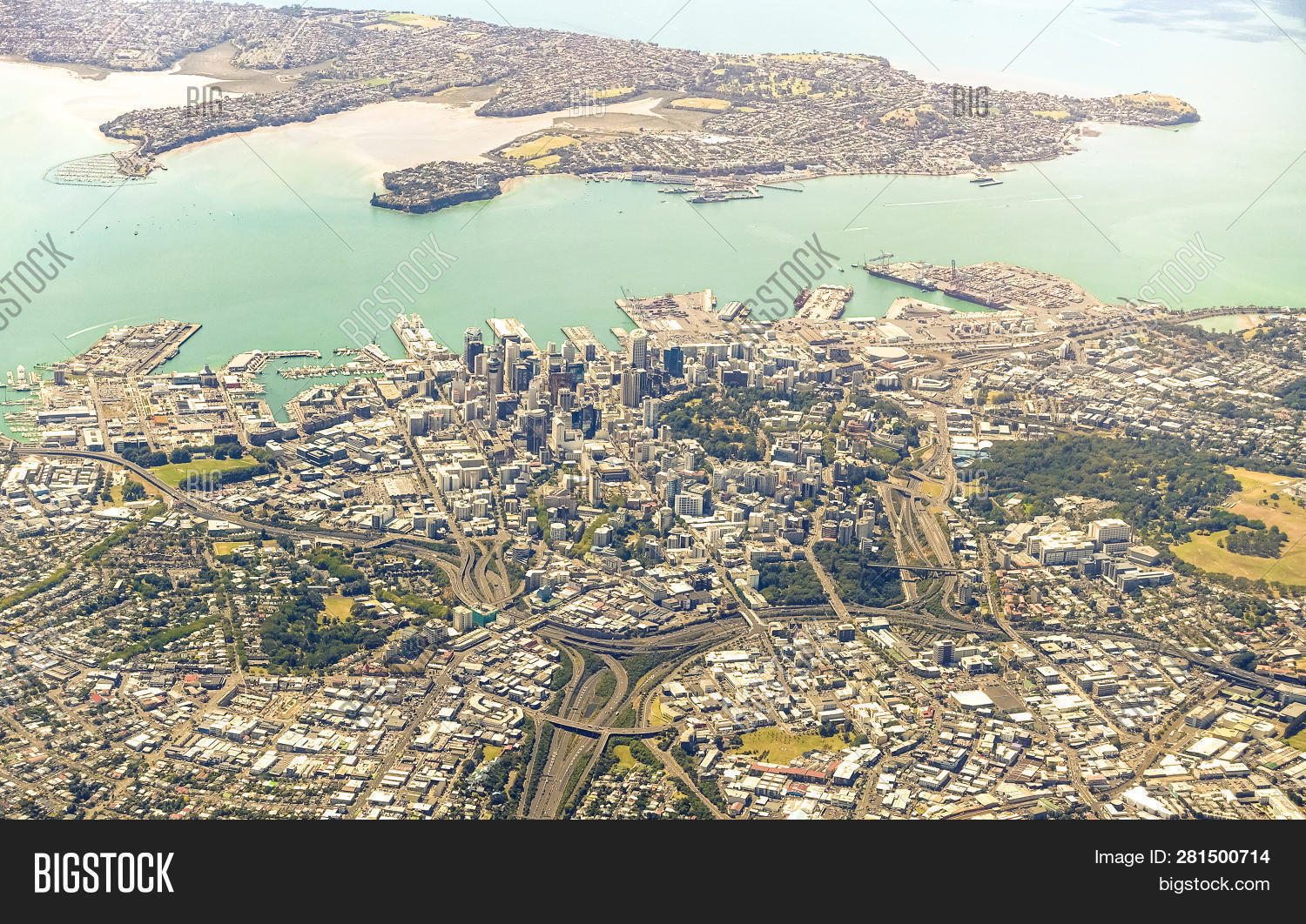 Aerial View Auckland Image & Photo (Free Trial) | Bigstock