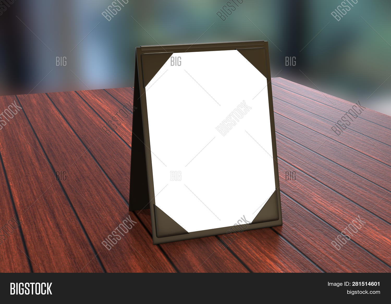 Blank Table Tent, Image & Photo (Free Trial) | Bigstock