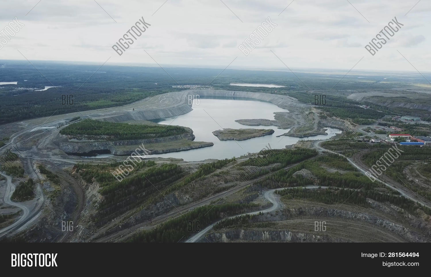 Coal Mining Open Pit. Image & Photo (Free Trial) | Bigstock