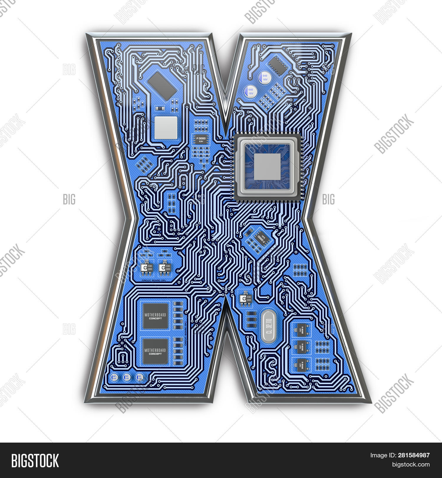Letter X. Alphabet Image & Photo (Free Trial) | Bigstock