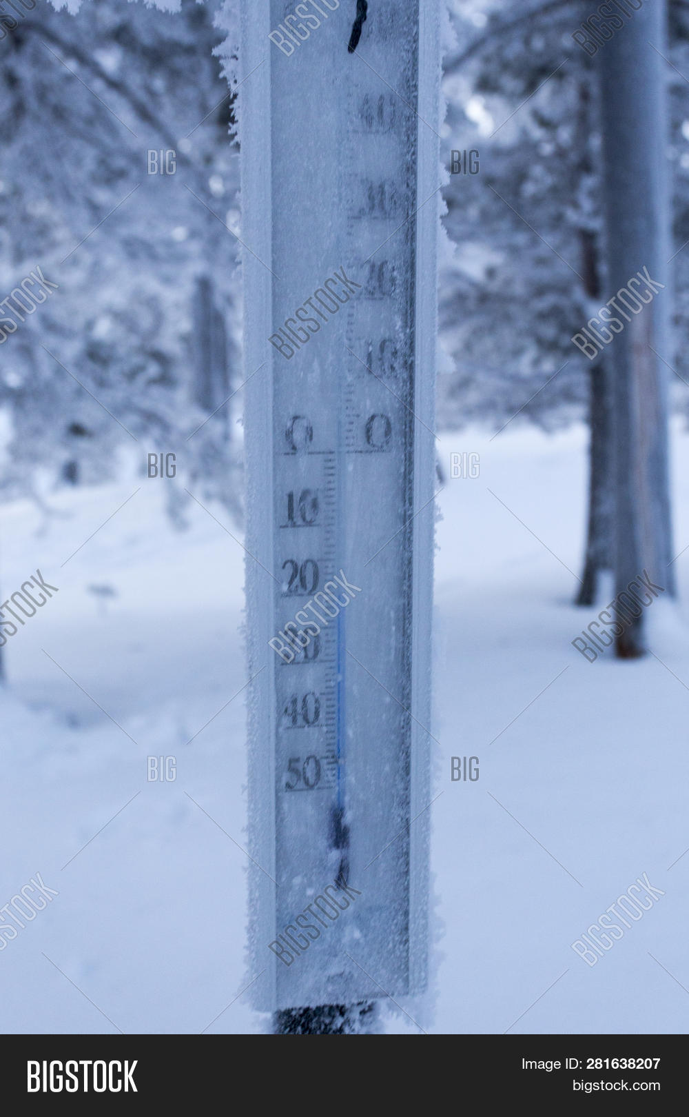 Frozen Thermometer Image & Photo (Free Trial) | Bigstock