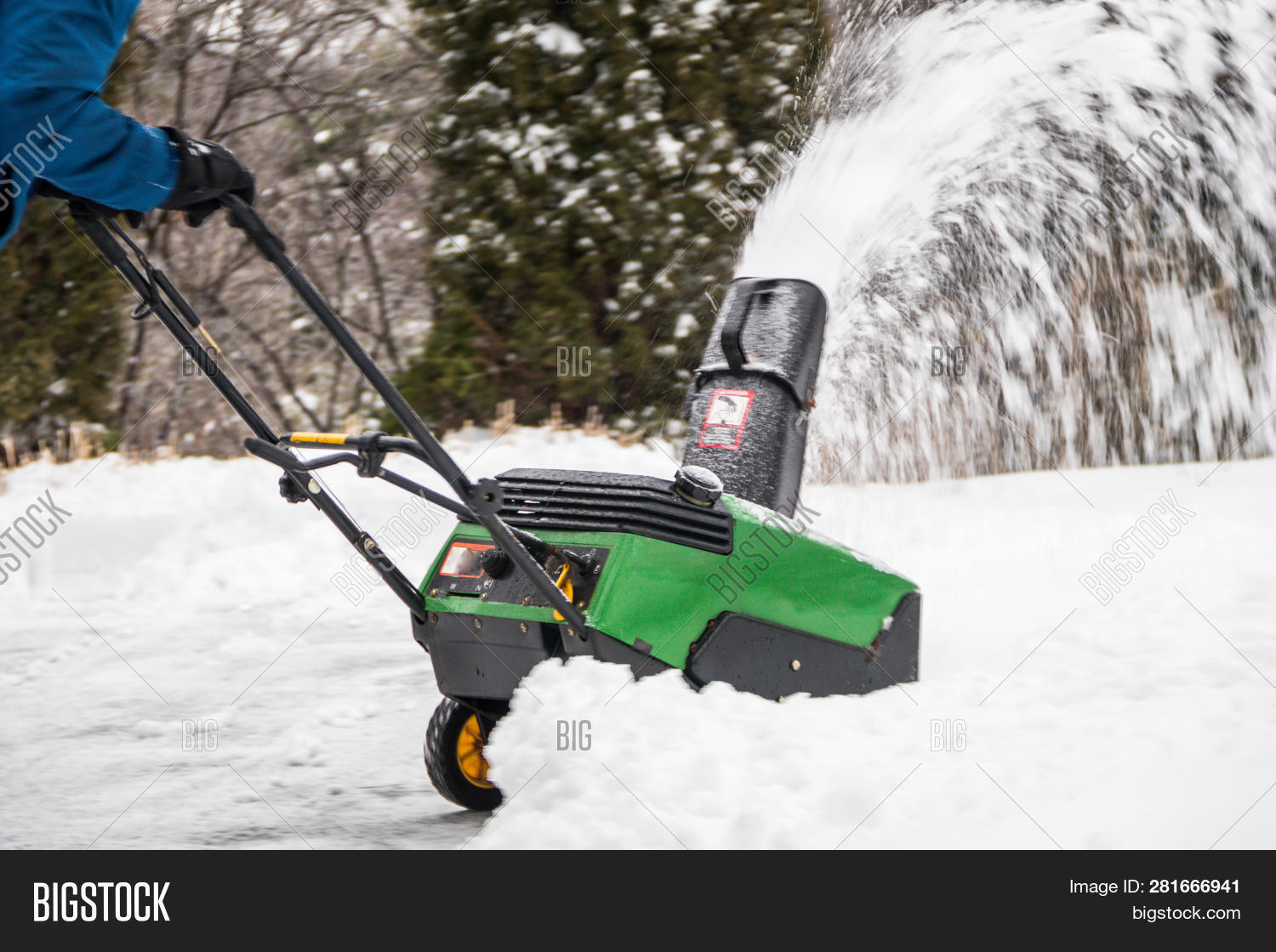 Snowblower Action Image & Photo (Free Trial) | Bigstock