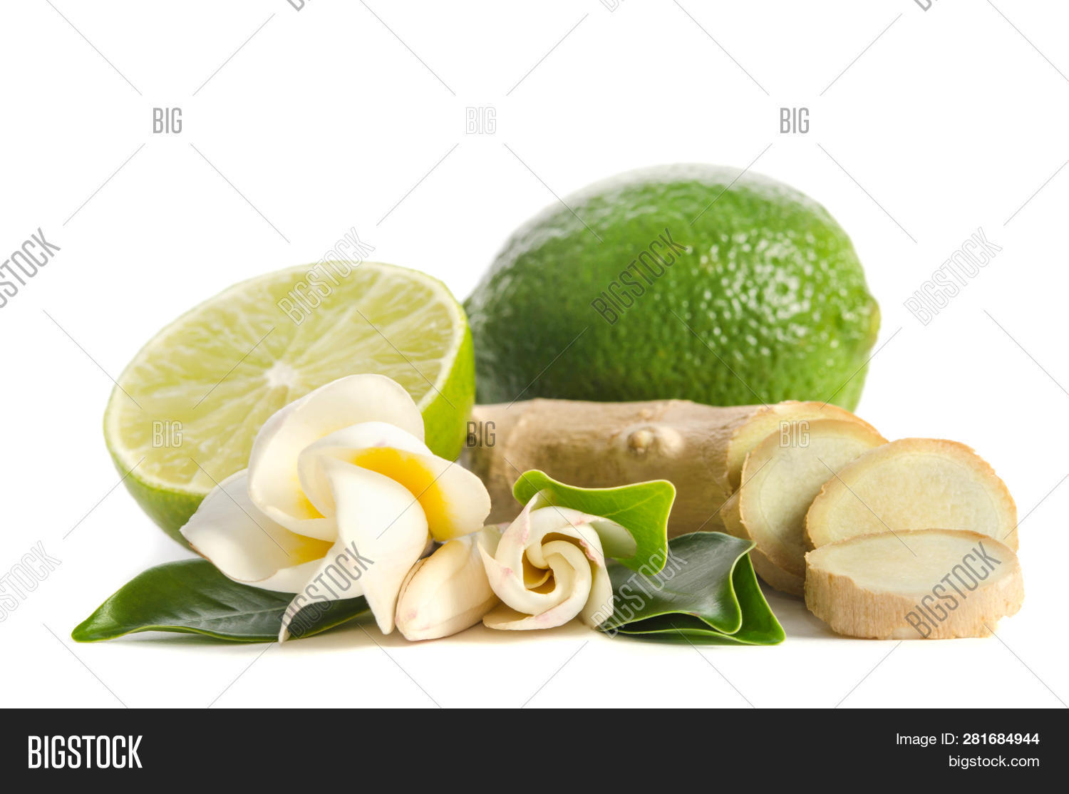 Ginger Root Lime Whole Image & Photo (Free Trial) | Bigstock
