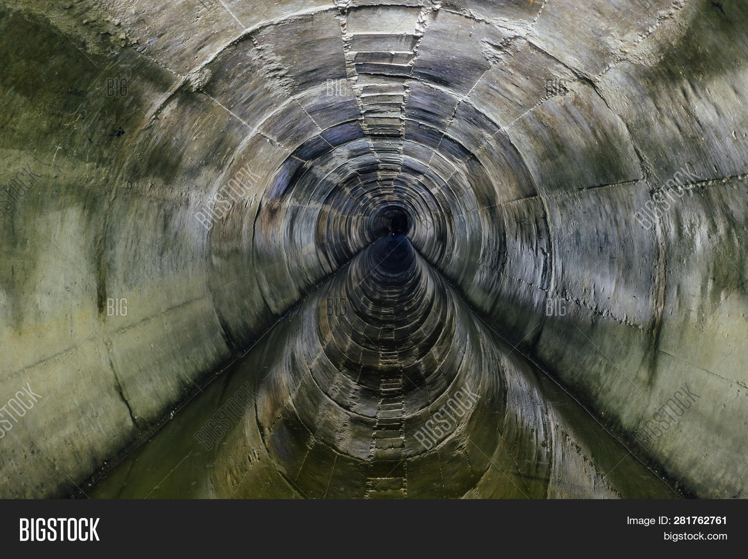 Underground Sewer Tunnel