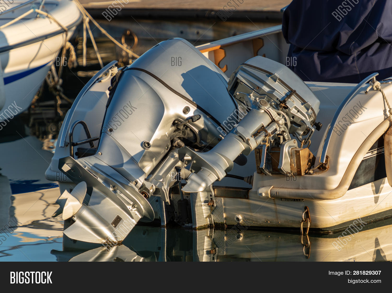 Detail Two Outboard Image & Photo (Free Trial) | Bigstock