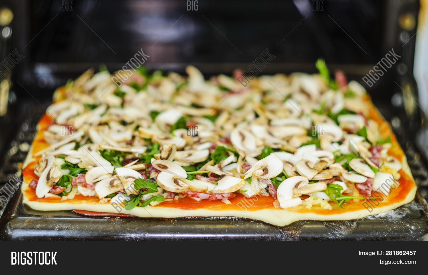 Process Making Pizza. Image & Photo (Free Trial) | Bigstock
