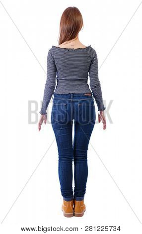 Back View Woman Jeans Image & Photo (Free Trial) | Bigstock