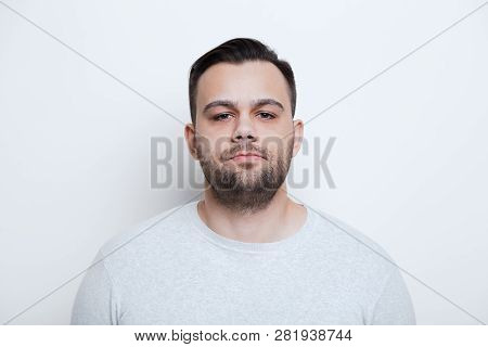Portrait Serious Man Image & Photo (Free Trial) | Bigstock